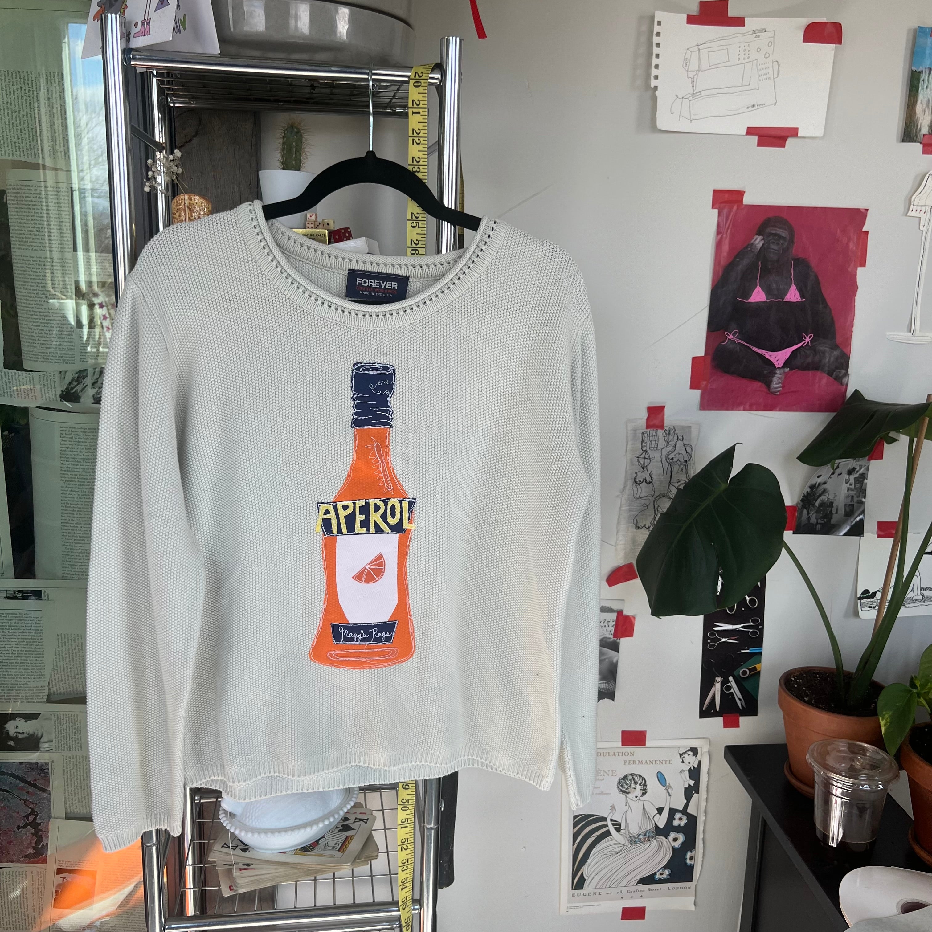 Aperol sweater(medium) – Magg's Rags