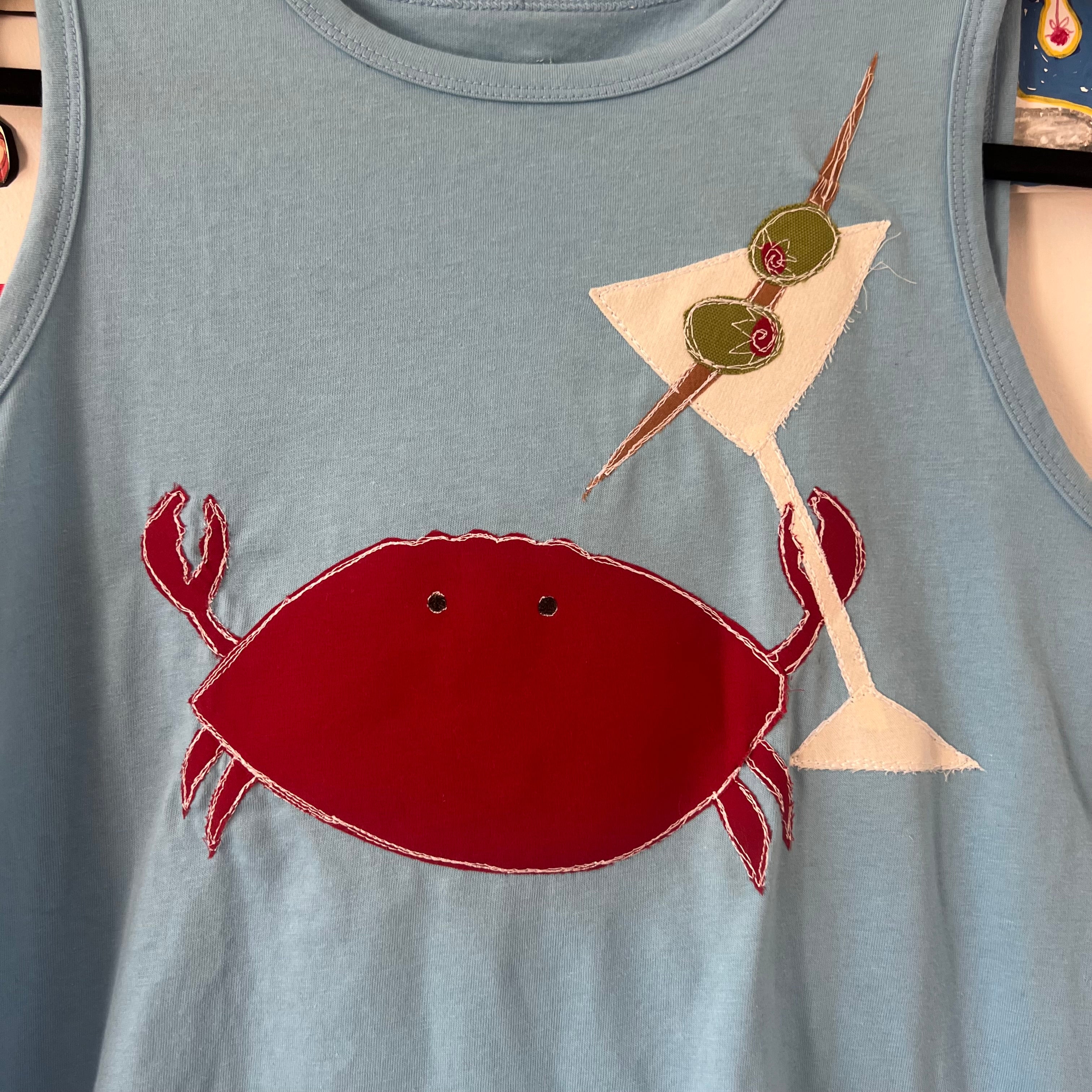 Crab-tini tank – Magg's Rags