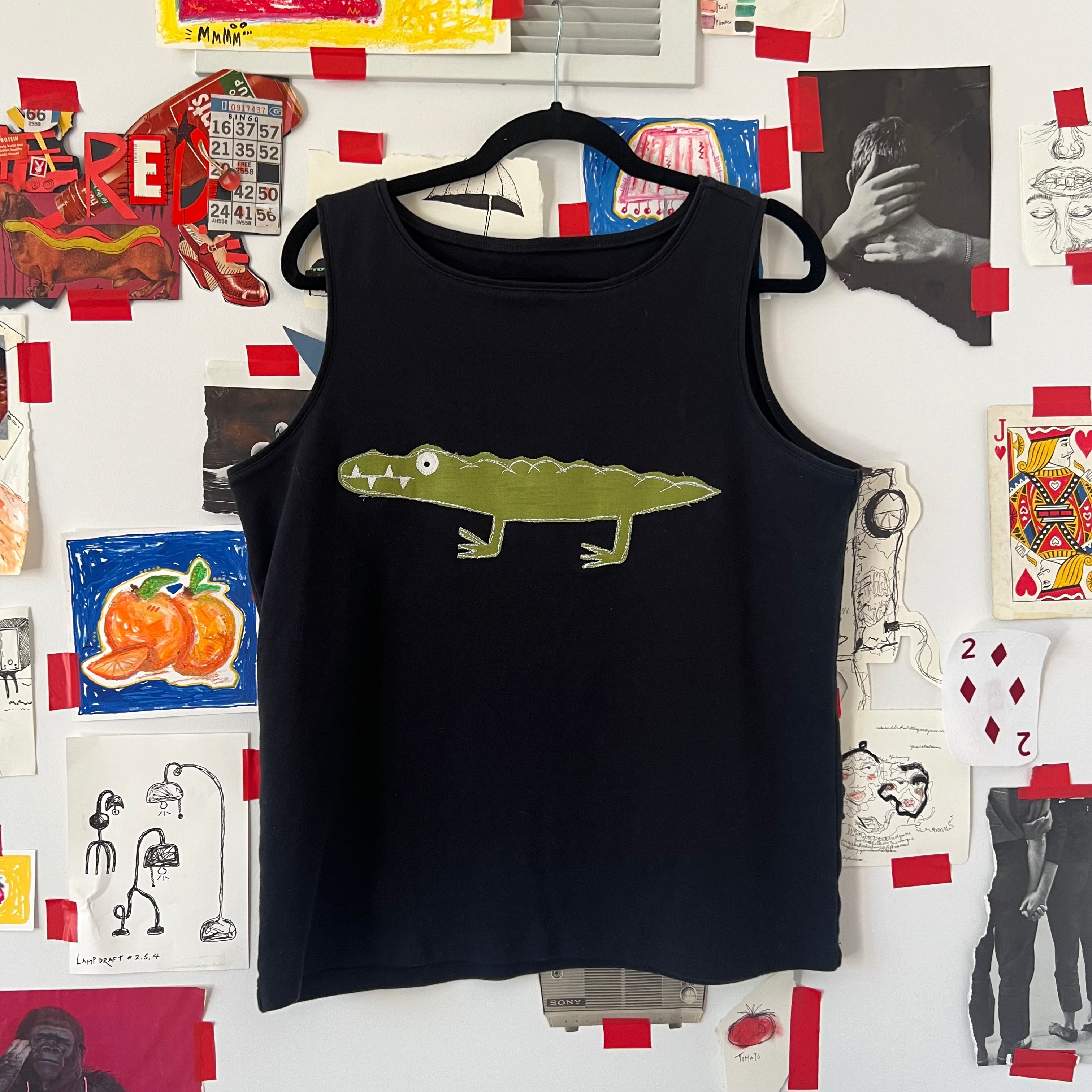 Gator tank(large) – Magg's Rags